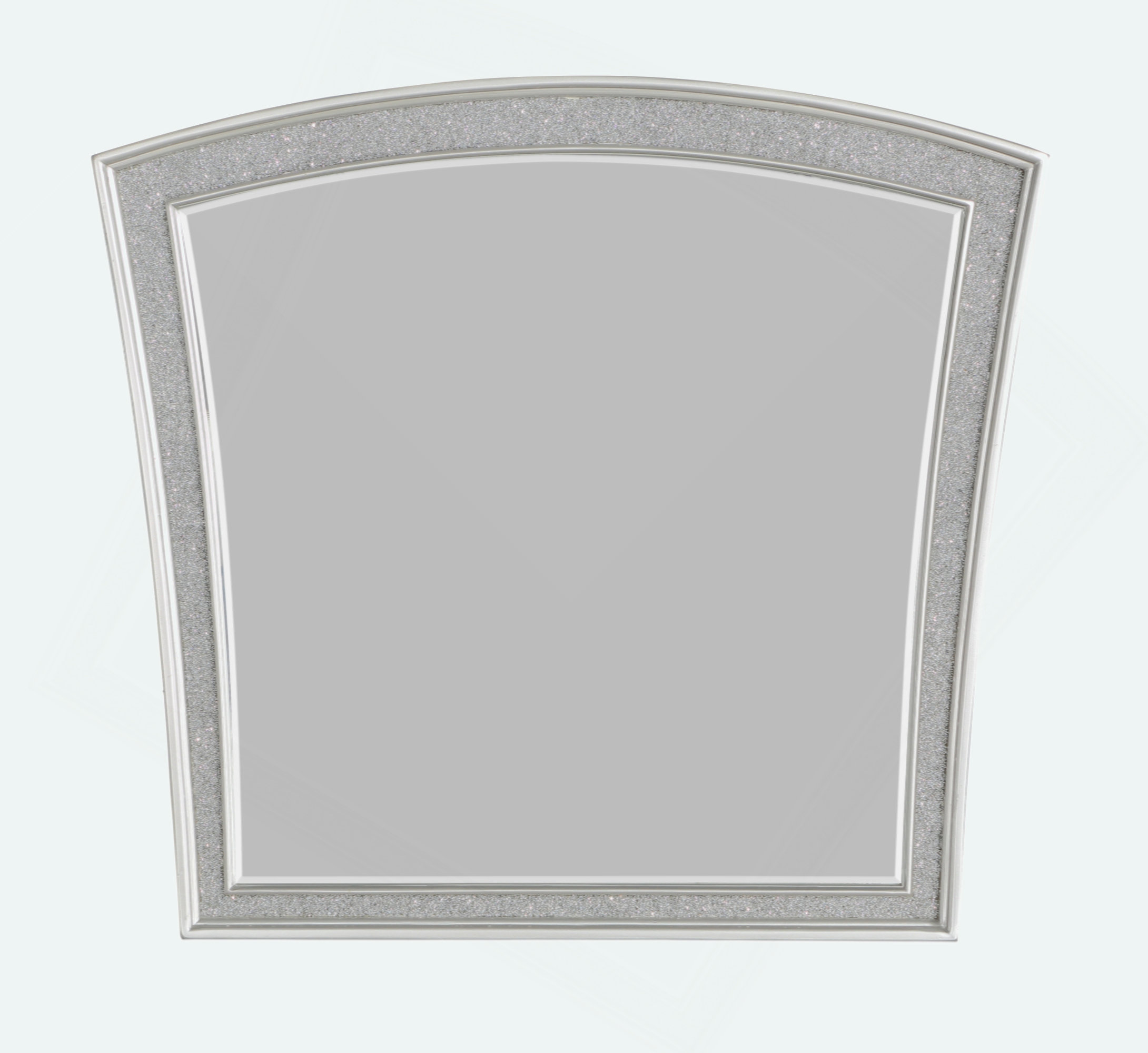 Mercer41 Platinum Finish Mirror | Wayfair