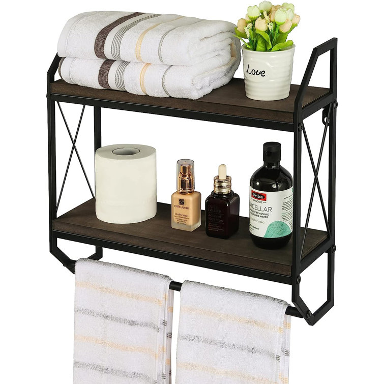 17 Stories 2 Piece Metal Accent Shelf - Wayfair Canada