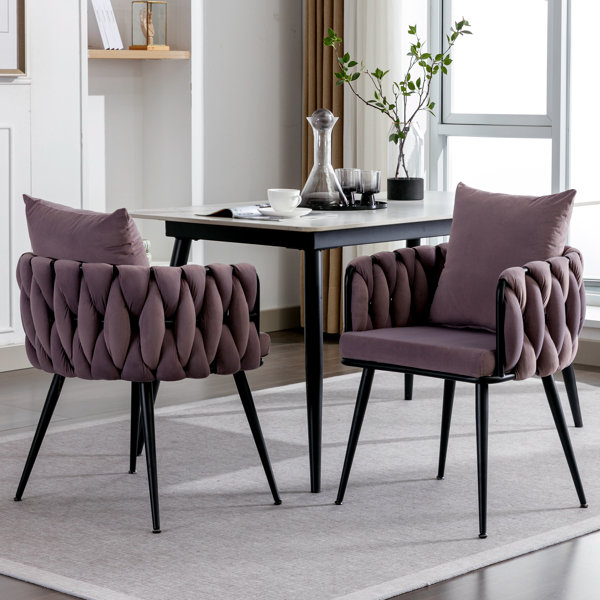 Mercer41 Paiden Velvet Armchair | Wayfair