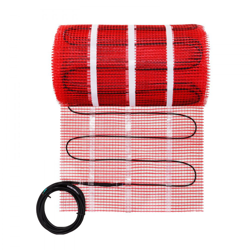 Symple Stuff Floor Heating Mat, 100 Sq. ft, Electric Radiant In-Floor ...