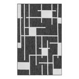 Unique Loom Geometric Power Loom Plastic Rug & Reviews | Wayfair