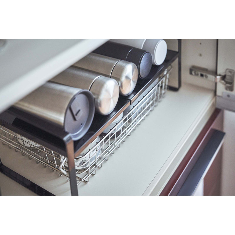 Yamazaki USA Yamazaki Home Steel Kitchen 2 Tiered Shelf Rack ...