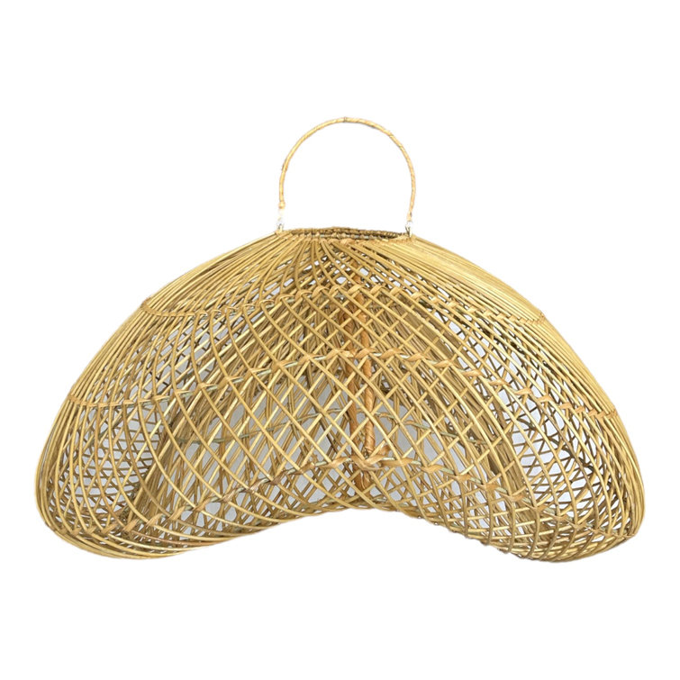 Bay Isle Home The Rattan Lampshade Collection 32cm H Bamboo/Rattan ...