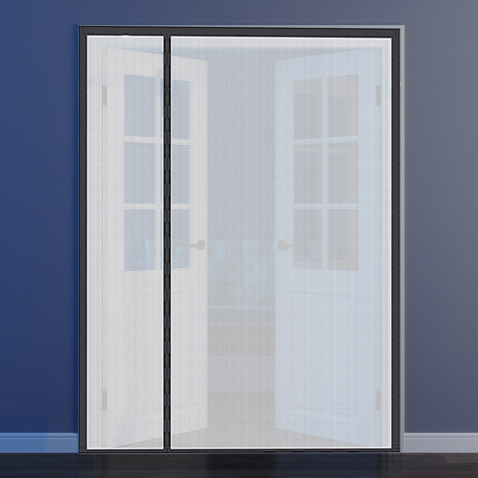 Symple Stuff 74x81-Inch Left Right Side Opening Wide Magnetic Screen ...