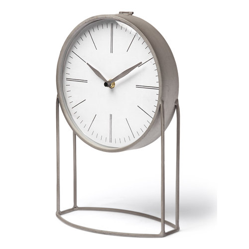 Laurel Foundry Modern Farmhouse Kyles No Numbers Metal Quartz Tabletop ...