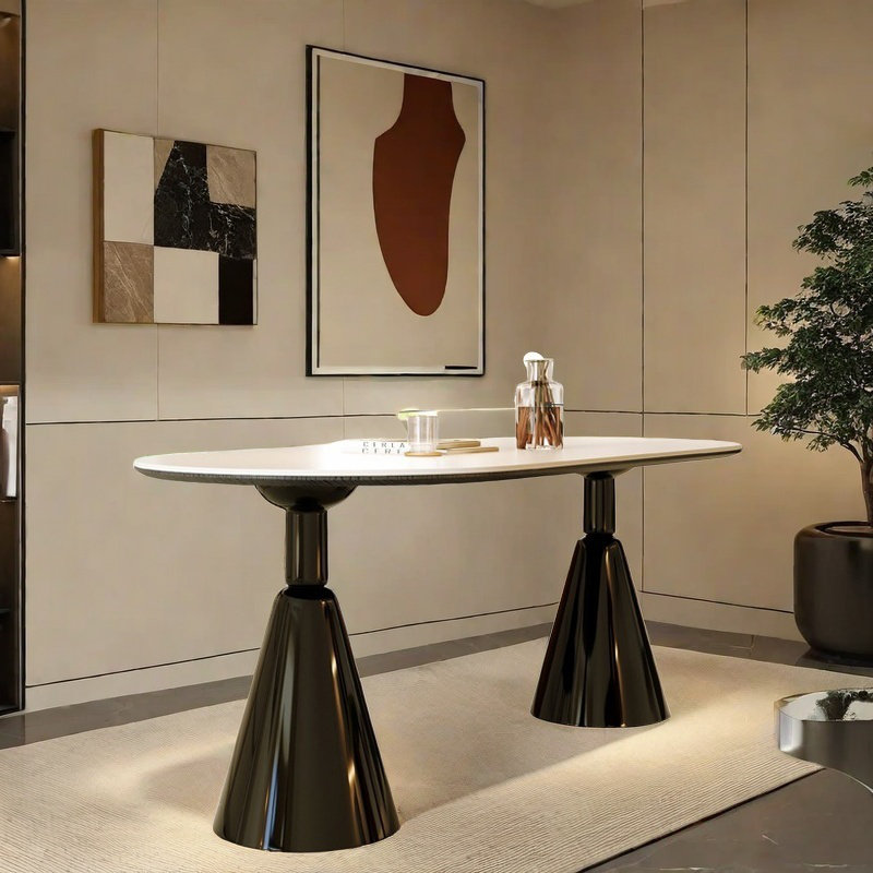 Orren Ellis Sturdy Dining Table with Elegant Design. | Wayfair