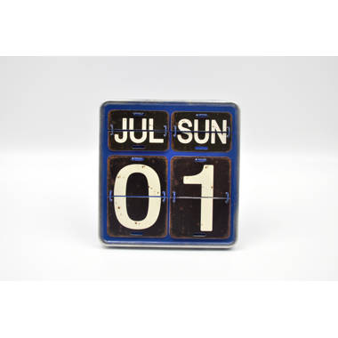 Williston Forge Table Top Vintage Calendar Wall Décor | Wayfair