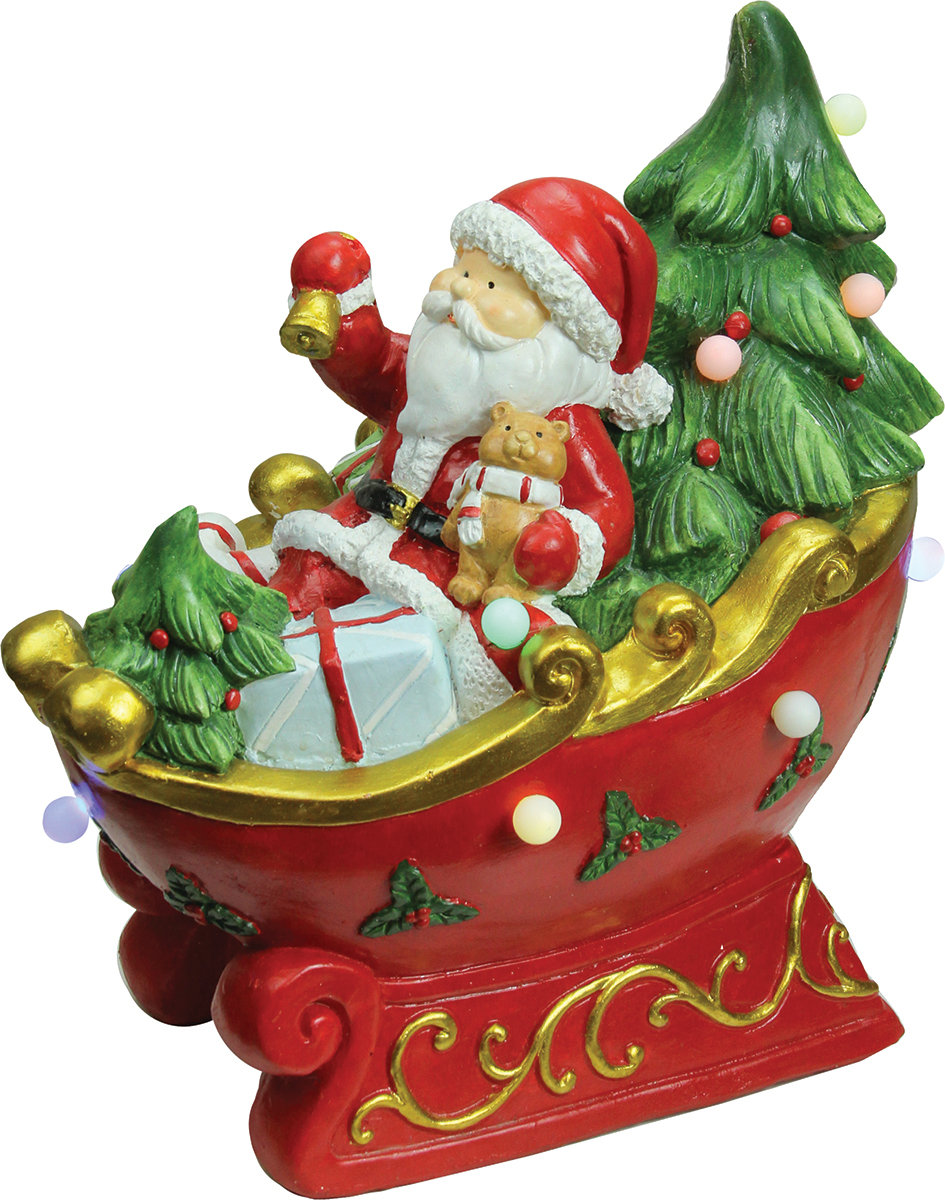 Northlight Seasonal 18" Red and White Pre-Lit LED Snow Covered 2 Story ...