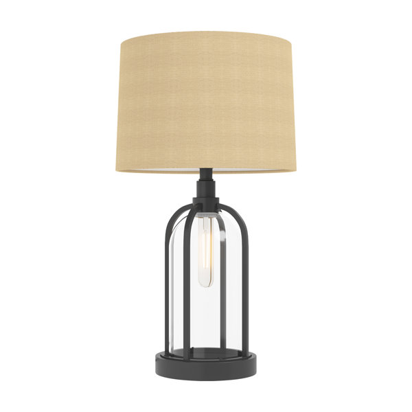 Inlight 26.75'''' Modern Table Lamp With Night Light For Living Room ...