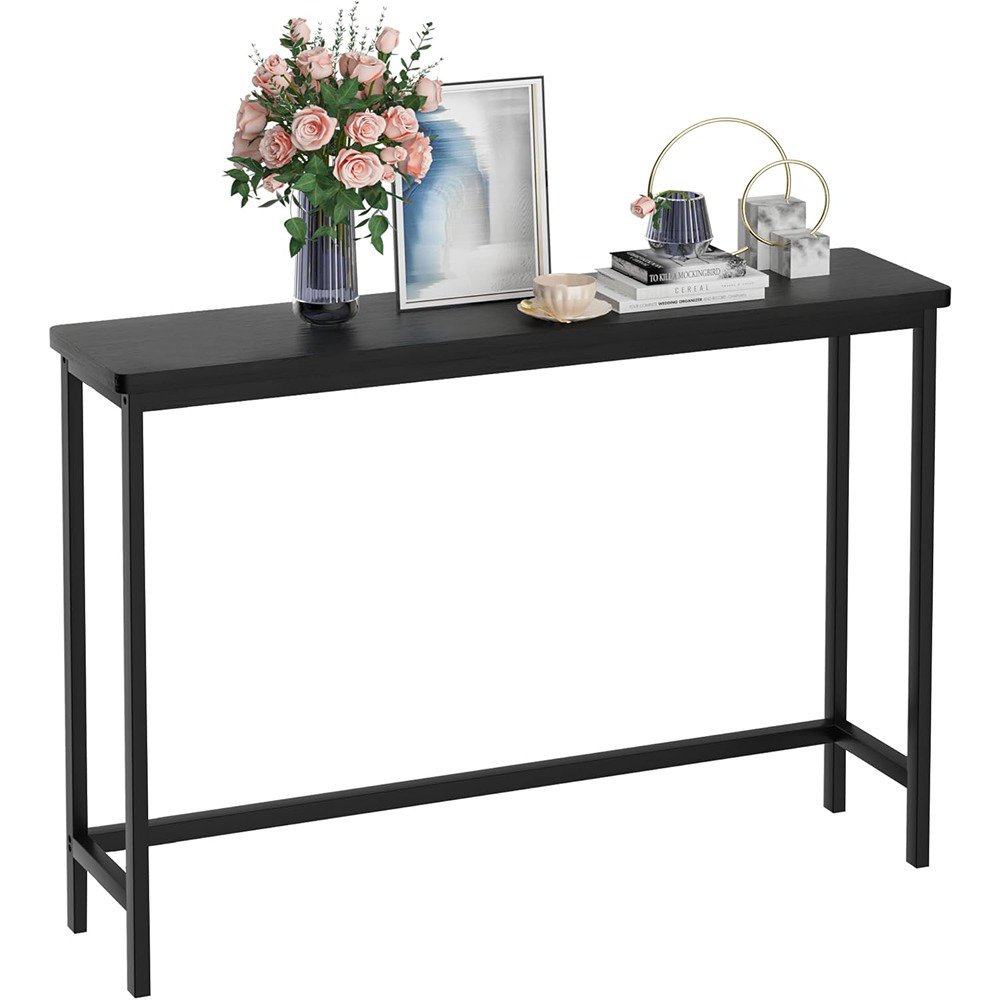 Ebern Designs Console Table, Entryway Table, Narrow Sofa Table, 39" Bam ...