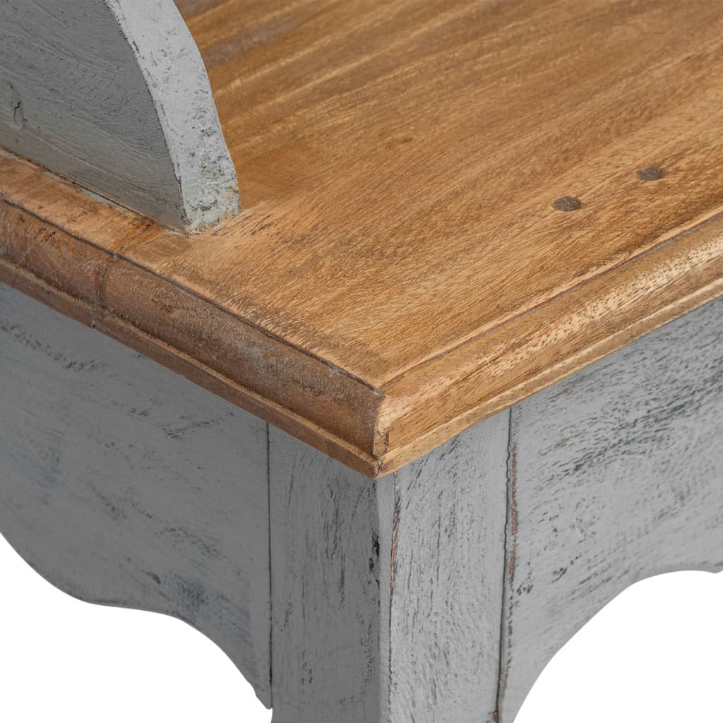 Brambly Cottage Writing Desk Solid Mahogany Wood 80x40x92 cm & Reviews ...