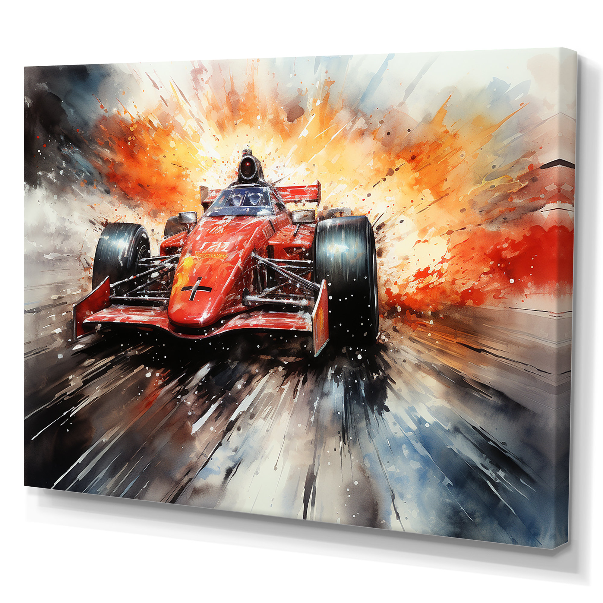 17 Stories Formula one speed car Speedway Fury 2 - Race Tracks Wall ...