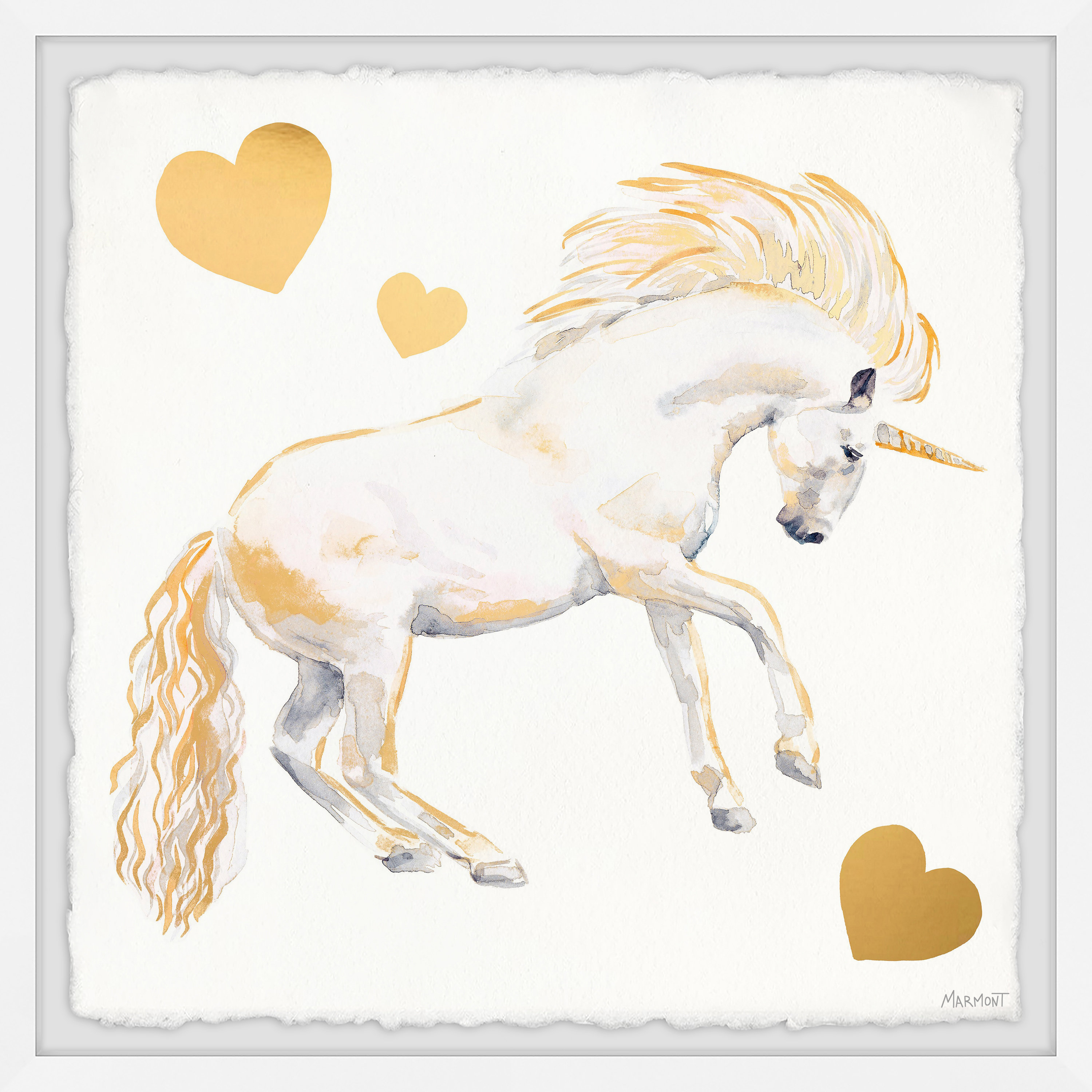 Isabelle & Max™ Bransby The Unicorn Quest Framed Print - Wayfair Canada