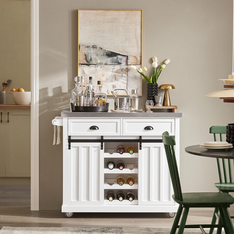 August Grove Landrie Kitchen Island | Wayfair.co.uk