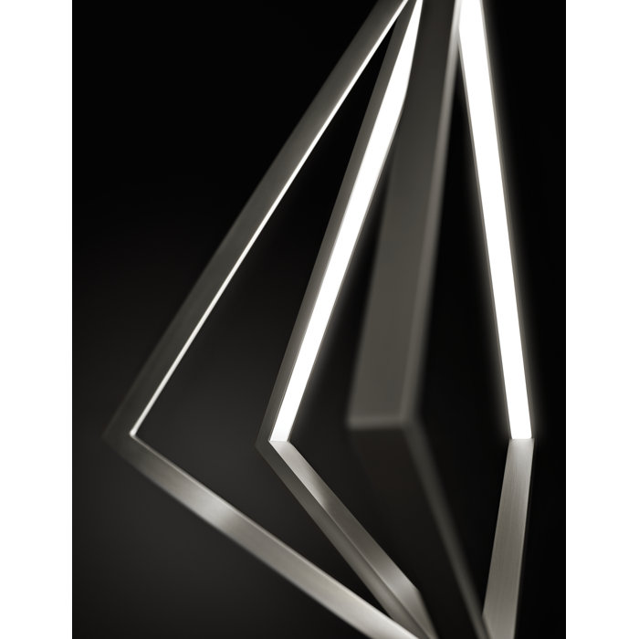 Mercer41 Django 6 - Light Dimmable LED Geometric Chandelier | Wayfair