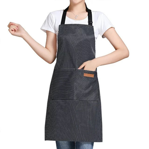 Breakwater Bay 2PCS Kitchen Cooking Aprons for Women and Men Adjustable ...
