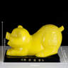 JINXI Lucky Charm Pig Statue - Handmade Ceramic Art | Wayfair