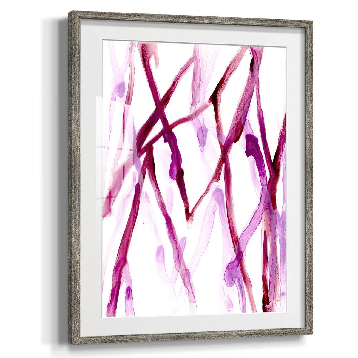 Wrought Studio™ Pastel Splotches I Framed On Paper Print | Wayfair