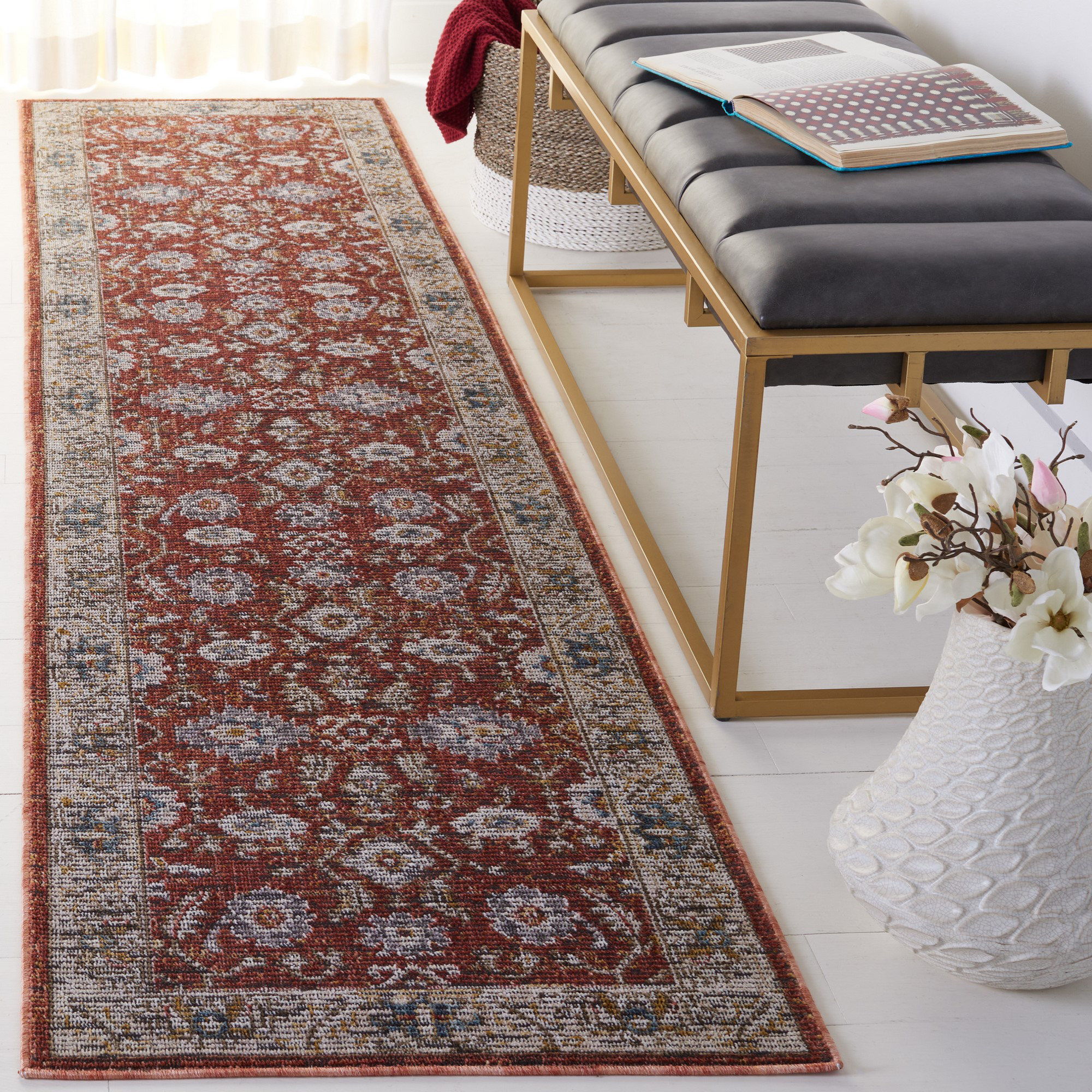 Safavieh Sierra Performance Oriental Rug | Wayfair