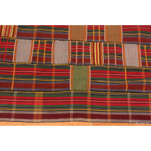 Nazmiyal Collection Antique African Ewe Kente Cloth Textile | Wayfair