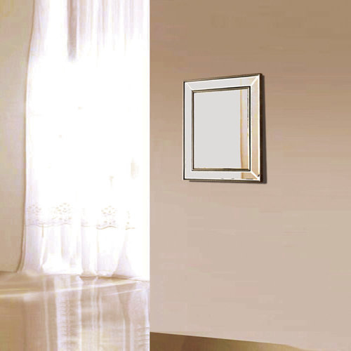 Rectangle Silver Wall Mirrors You'll Love | Wayfair