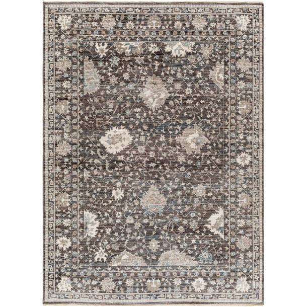 Langley Street Everly Machine Woven Performance Rug & Reviews | Wayfair