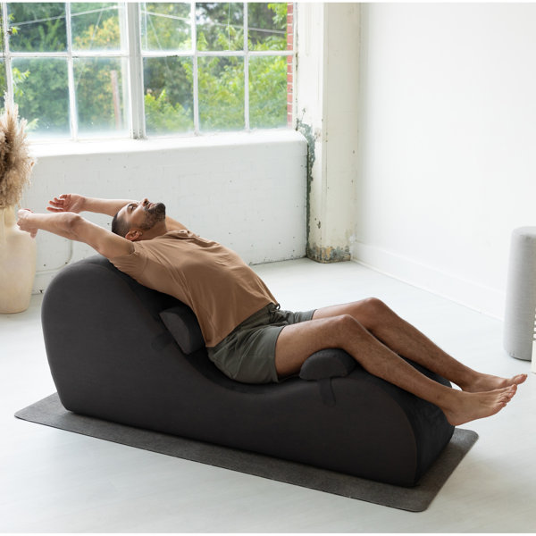 Ivy Bronx Chakra Yoga Chaise - 2 Adjustable Headrests & Handles with ...