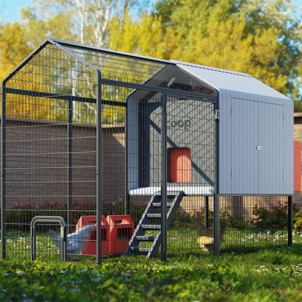 The Smart Coop Smart Chicken Coops 30 Square Feet Walk In Chicken Coop ...