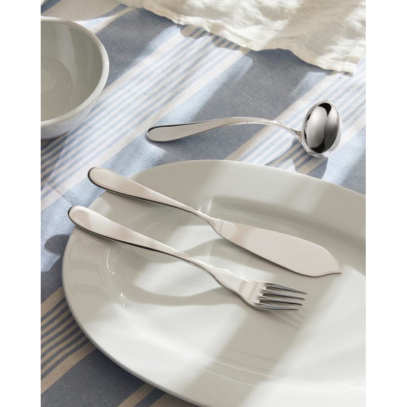 Alessi Nuovo Milano Fish Serving Fork | Wayfair