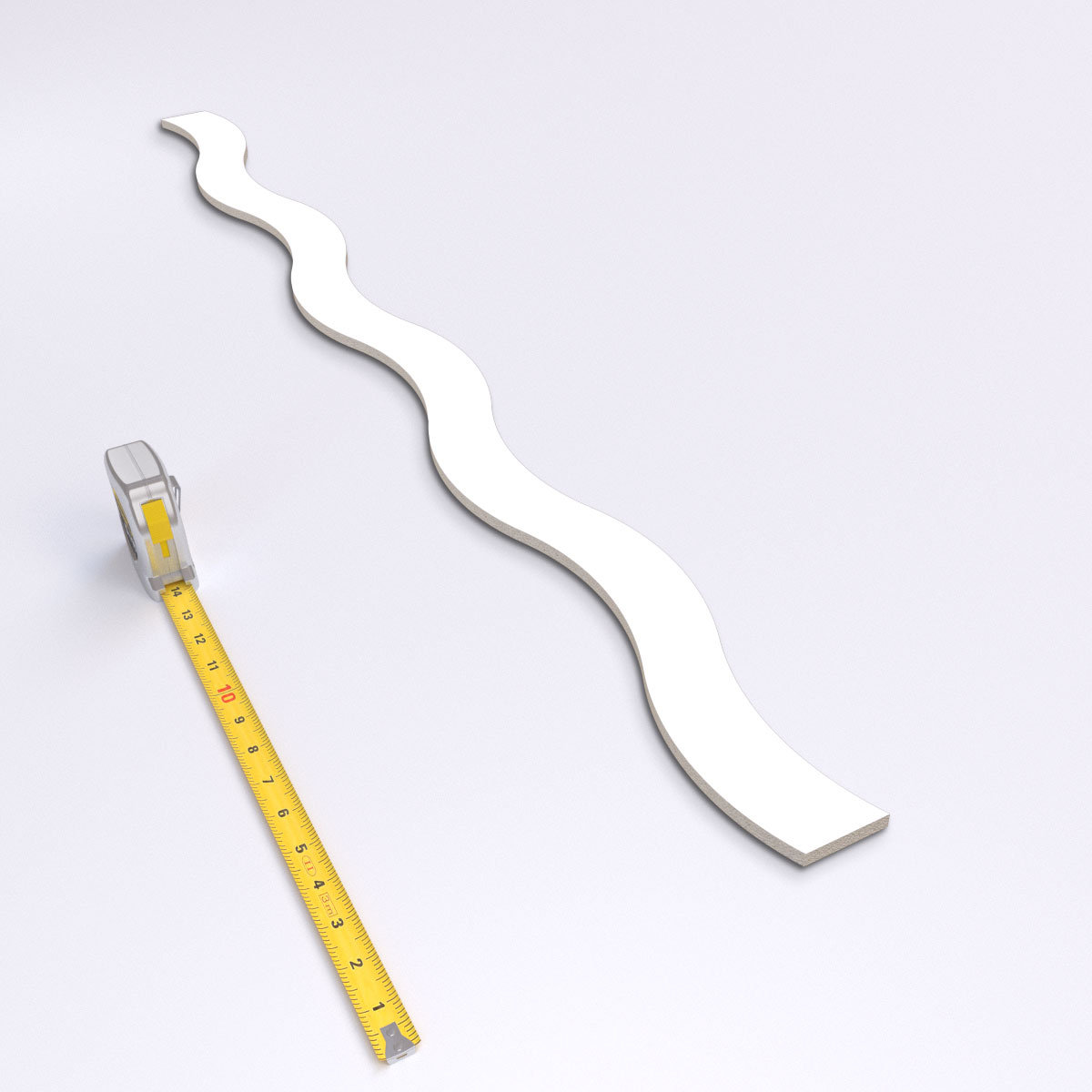 Ekena Millwork Brazos PVC Adjustable Decorative Slat Wall Panel Kit ...