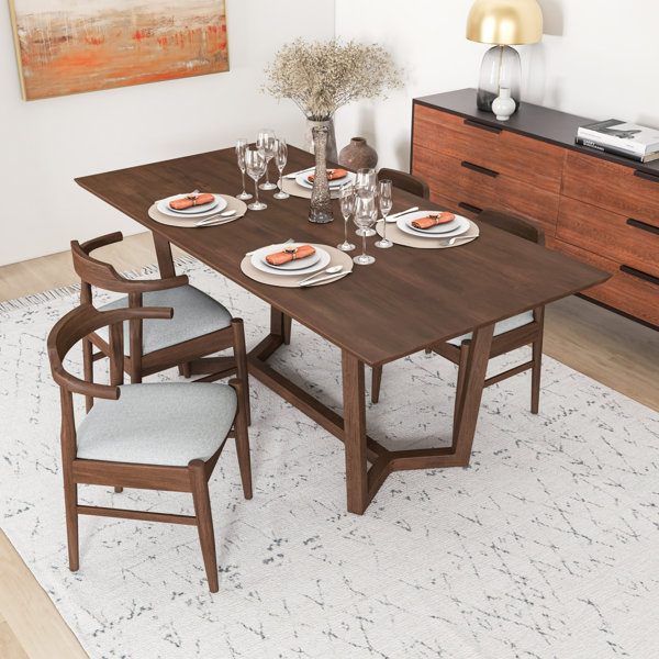 Gracie Oaks Jeb Dining Table & Reviews | Wayfair