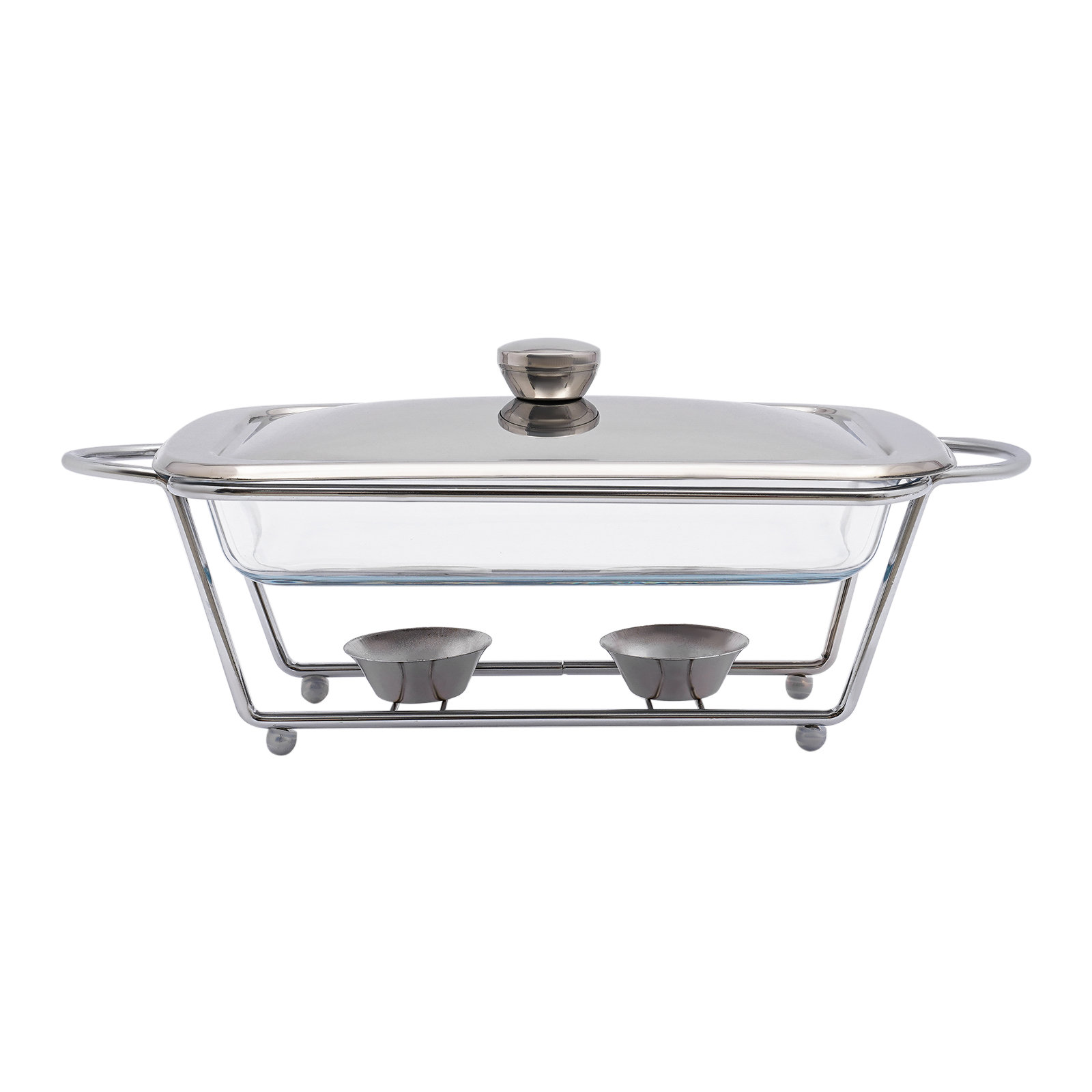 YYBUSHER Countertop Buffet Set Warming Tray Chafing Dish | Wayfair