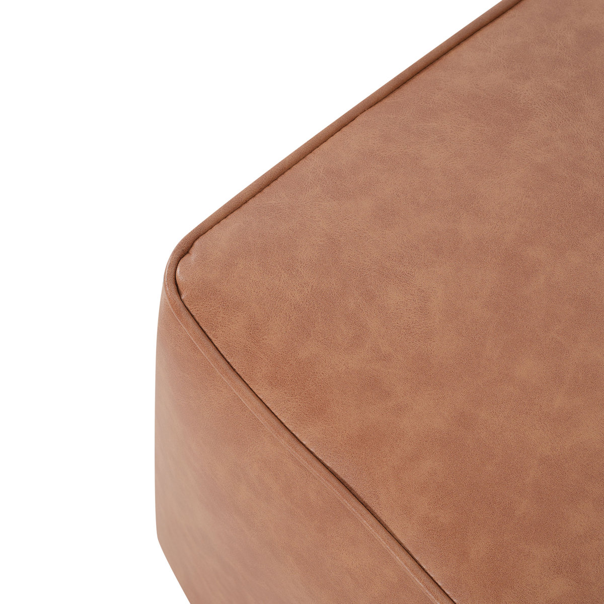 Latitude Run® Orrey PU Leather Upholstered Ottoman & Reviews | Wayfair