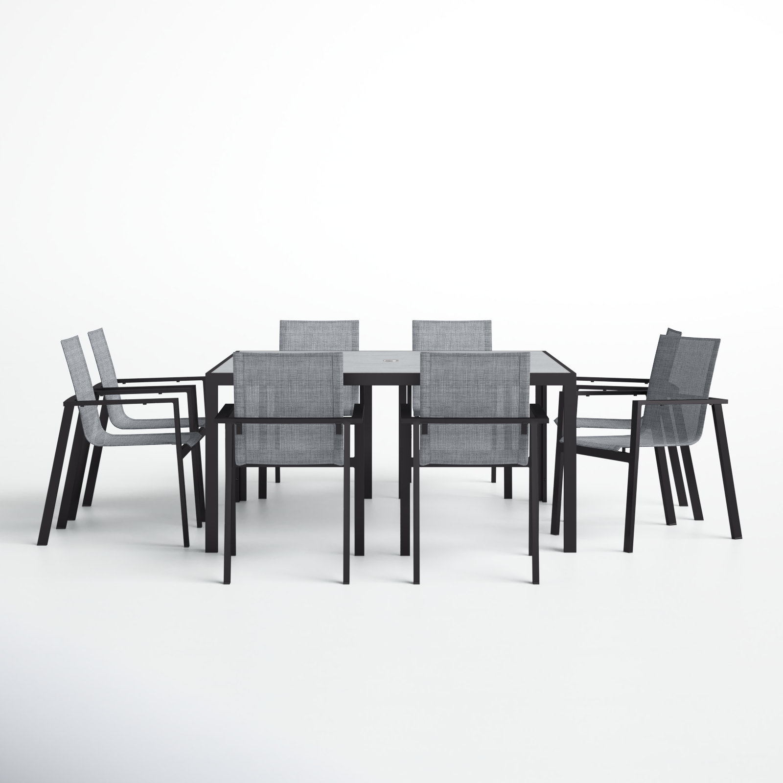 AllModern Placido Square 8 - Person 61'' Long Dining Set & Reviews ...