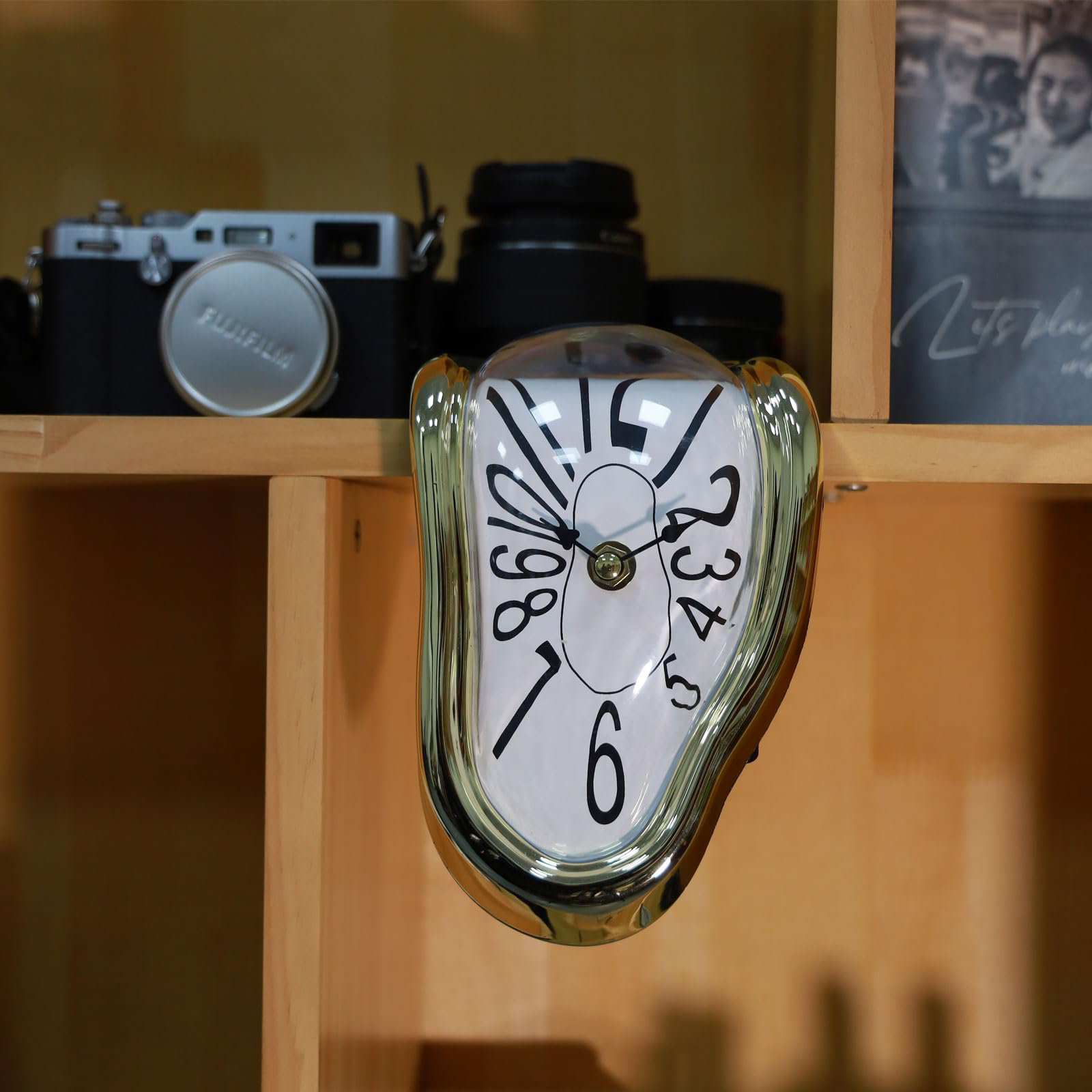 Ophelia & Co. Melting Clock, Salvador Dali Watch Melted Clock For ...