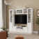Mercer41 Tarajee Wall Unit Entertainment Center for living room ...