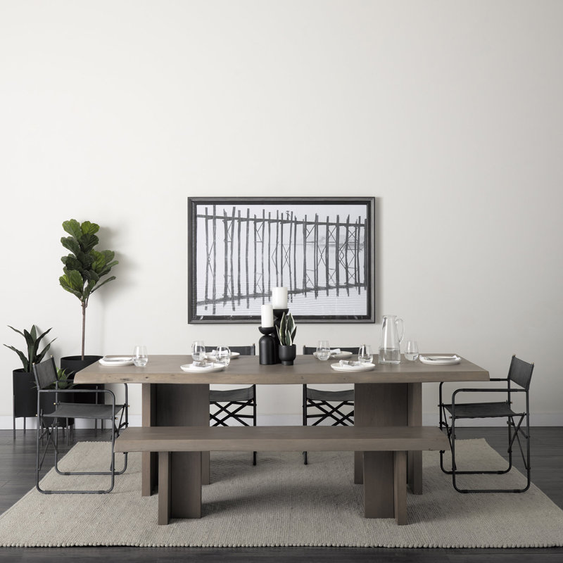 AllModern Aspect Solid Wood Dining Table | Wayfair