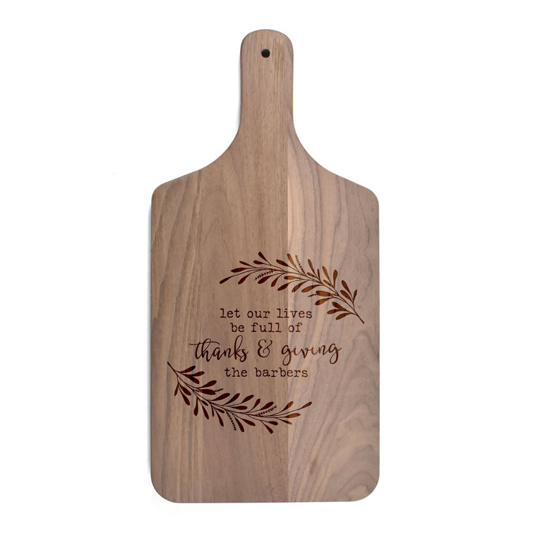 Designs Direct Creative Group Thanks and Giving Cutting Board | Wayfair