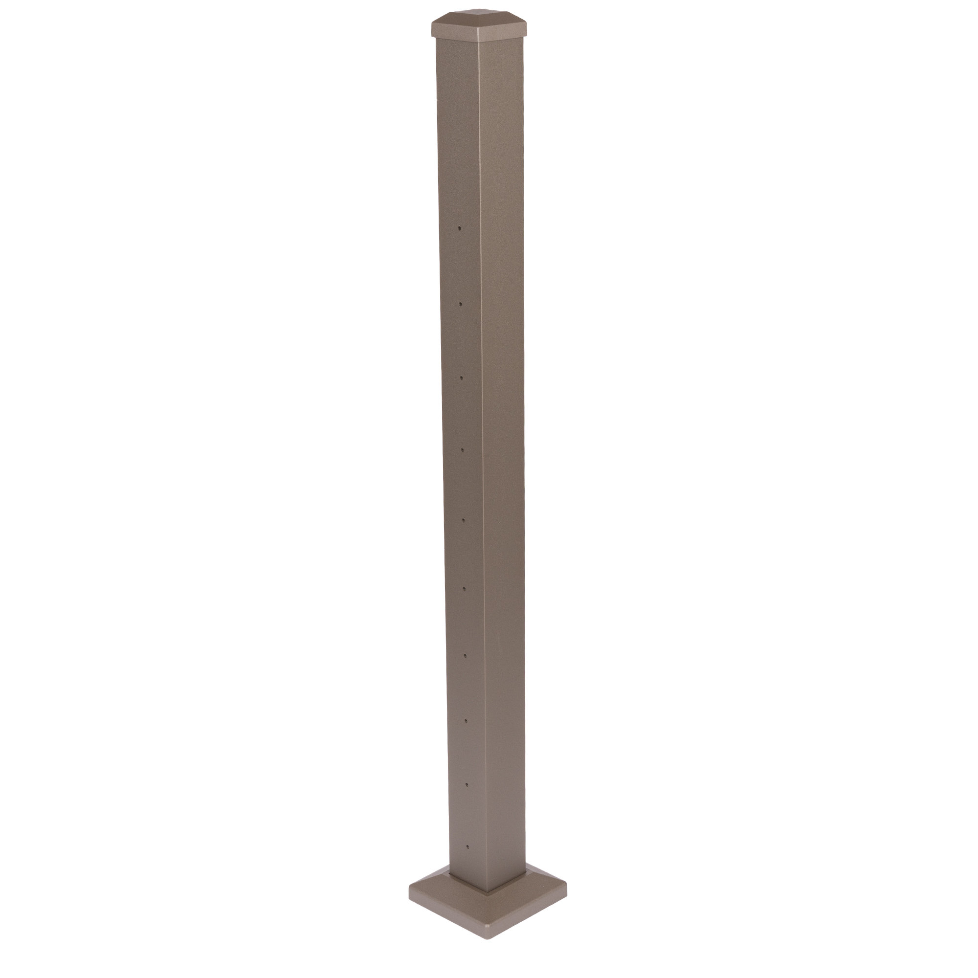 Deckorators Bronze Aluminum Line Post | Wayfair