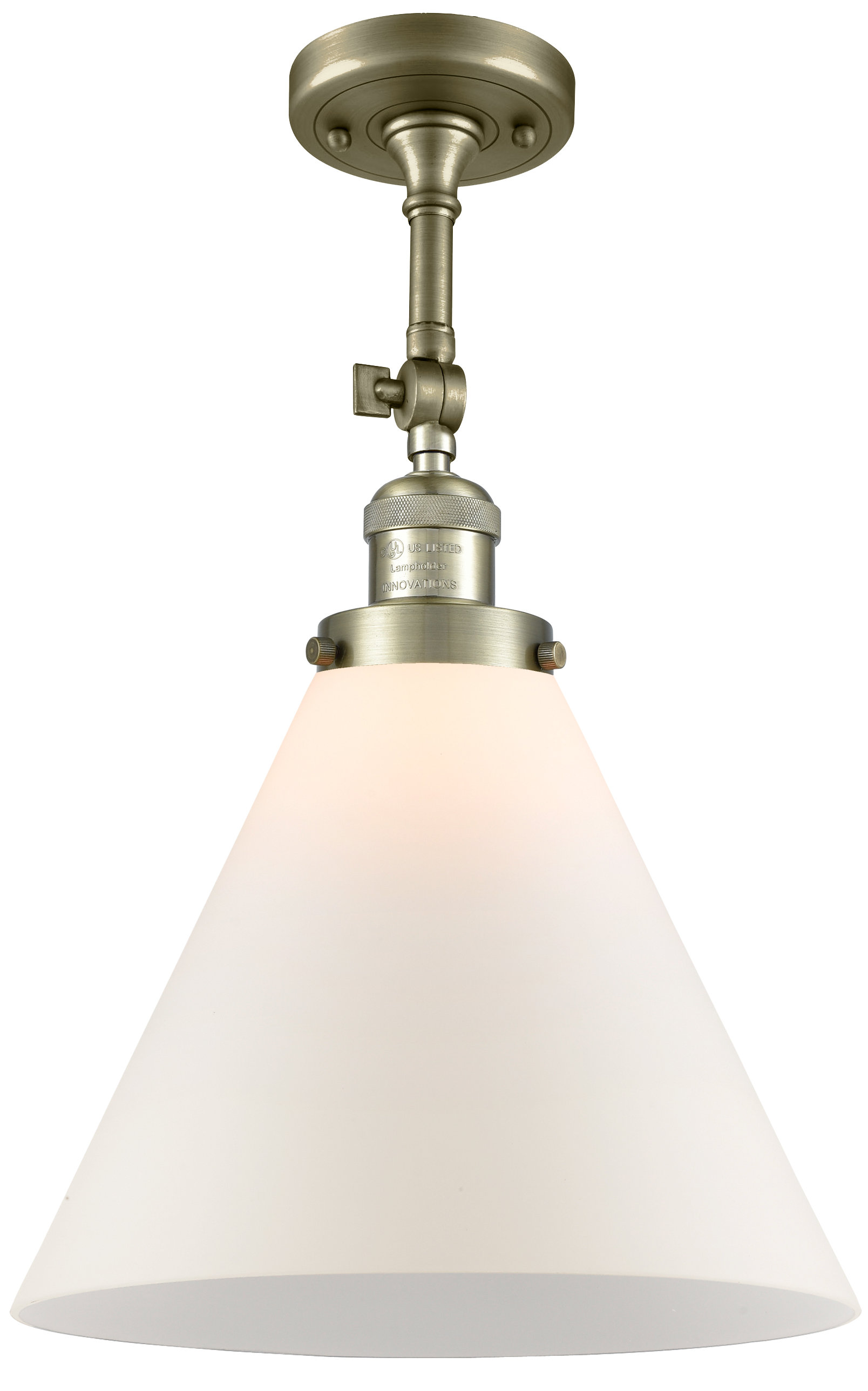 Breakwater Bay Tenny 1-Light 12" Semi Flush Mount - Wayfair Canada