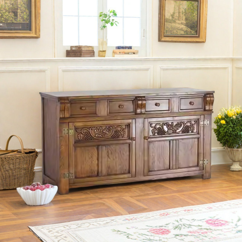 Vivid Space Creation Exotic Southeast Asian classic style sideboard ...