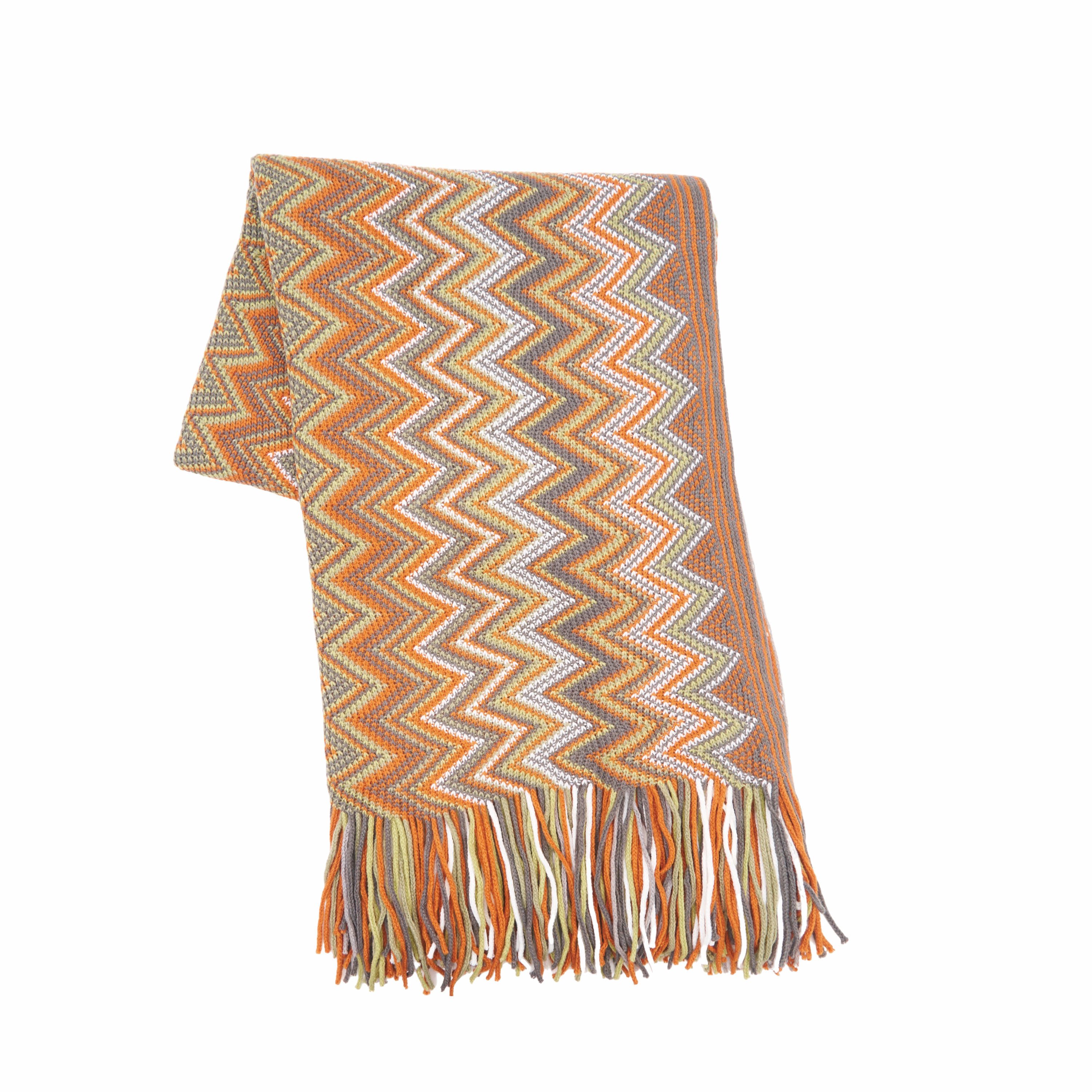 C&F Home 50" x 60" Zig Zag Santa Fe Throw | Wayfair