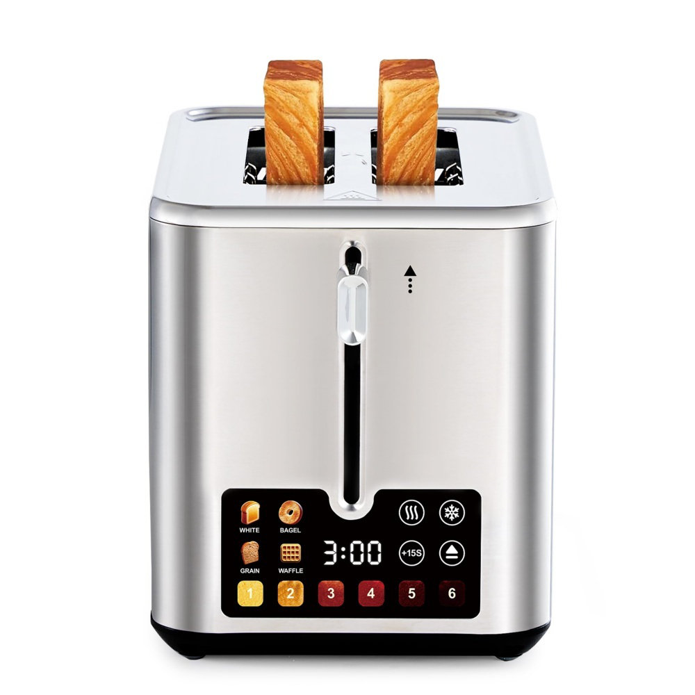 GRIKOB Touch Screen Toaster 2 Slice | Wayfair