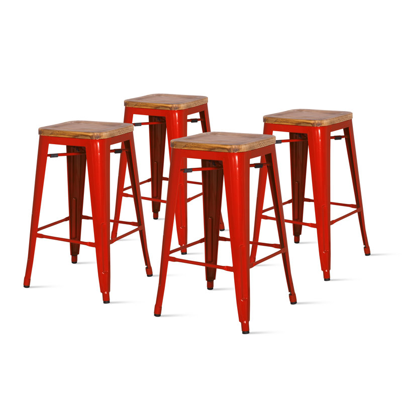 Trent Austin Design® Nesbit Solid Wood Stool & Reviews | Wayfair