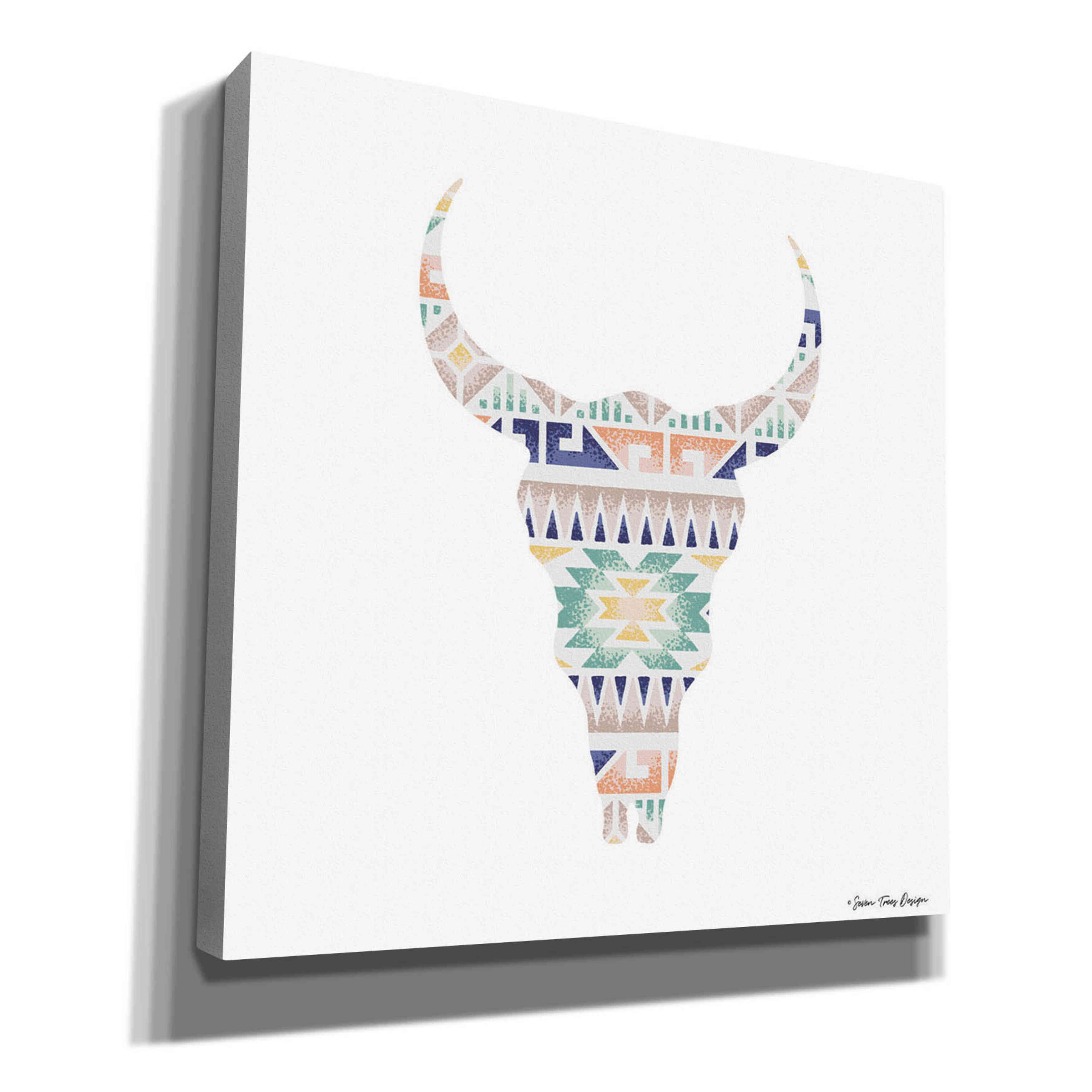 Trinx Aztec Cow Head by - Print - Wayfair Canada