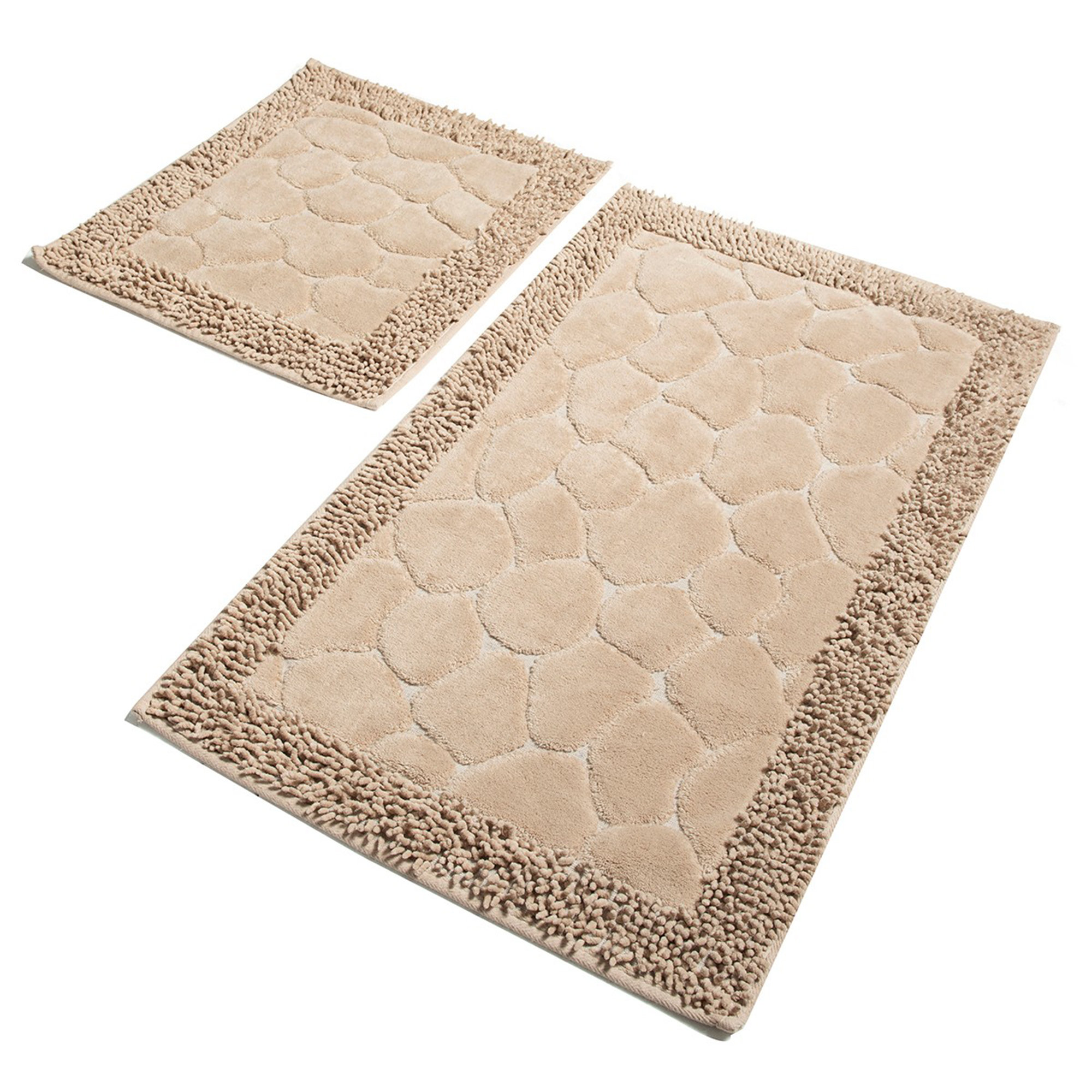 East Urban Home Groseiller 2 Piece Bath Rug Set & Reviews | Wayfair