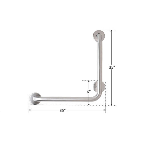 CSI Bathware 32'' Grab Bar & Reviews | Wayfair
