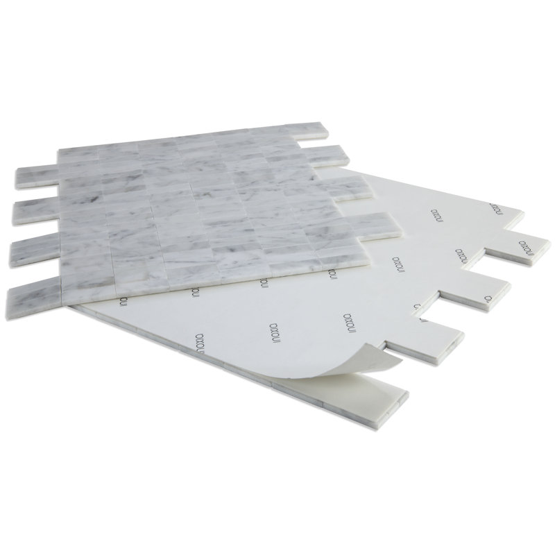 Speed tiles Urbain X 11.42'' W x 11.57'' L Natural Stone Peel and Stick ...