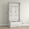 One Allium Way® Versatile Entryway Solution Mdf Distressed White ...