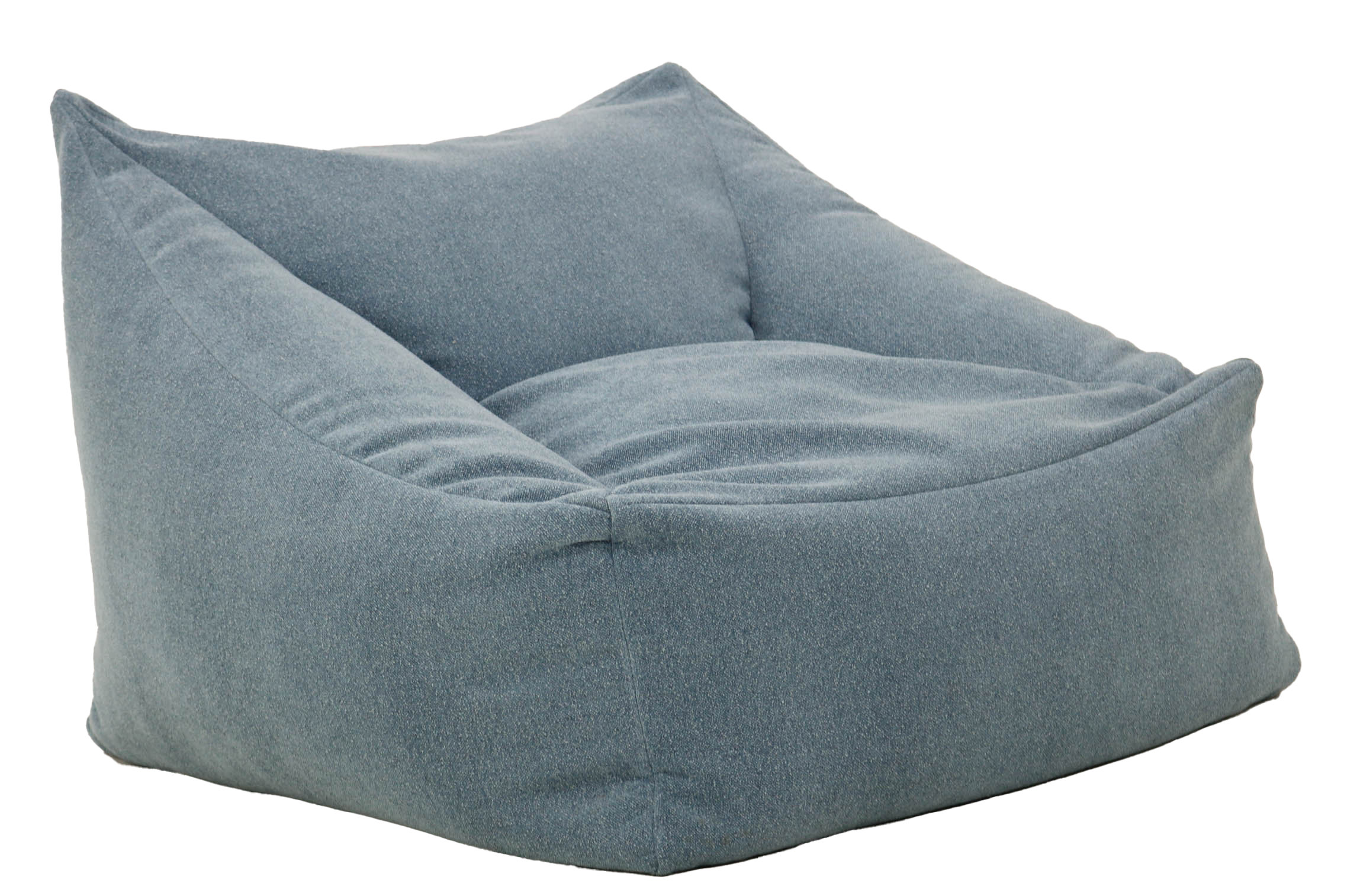 Trule Cooper Soft Filled Bean Bag Chair - Sky | Wayfair